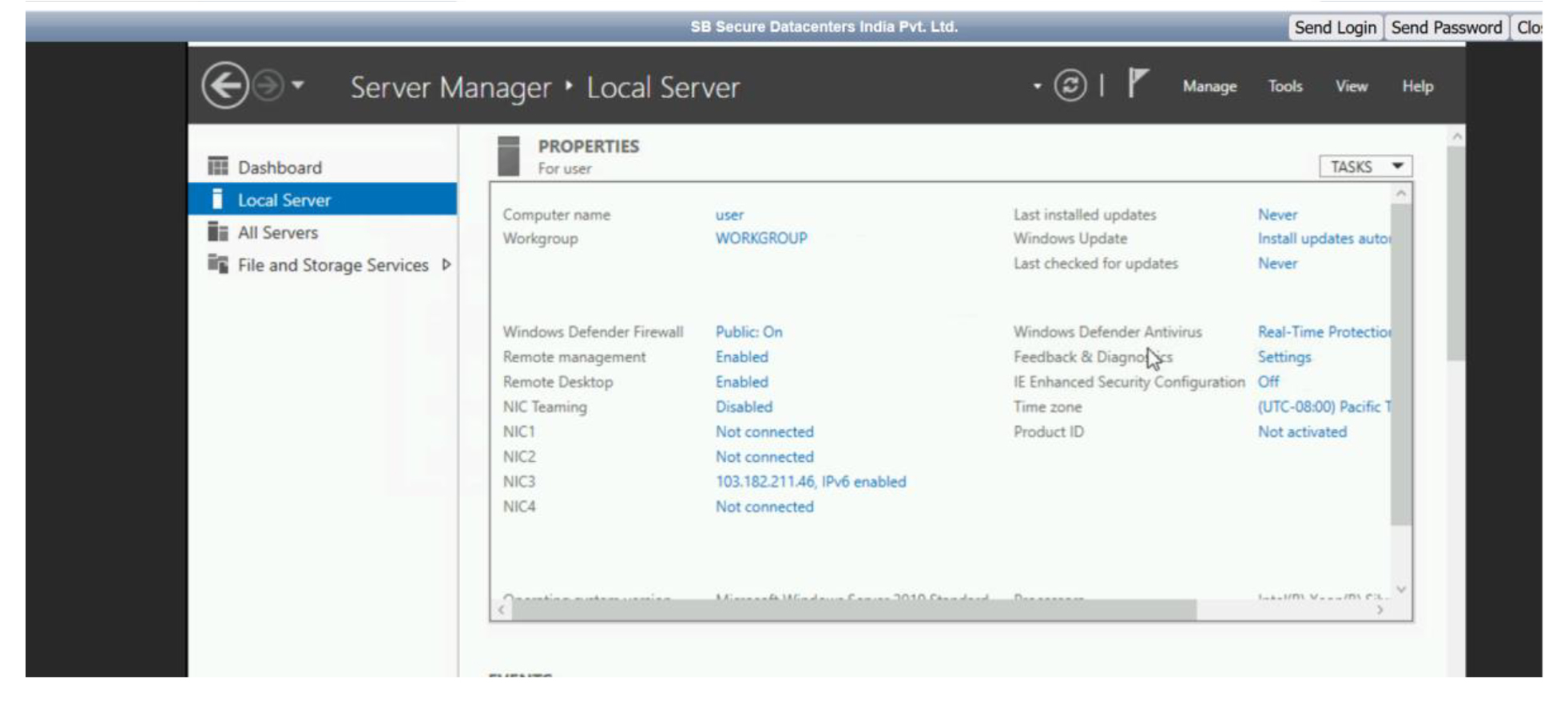 How to Install or Reinstall Server OS Using Client Dashboard