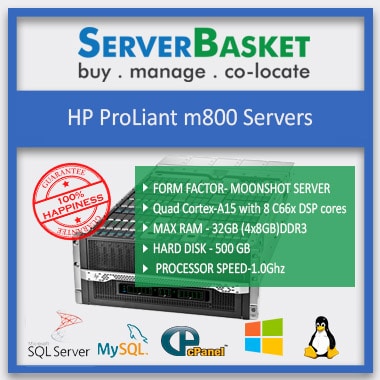 Buy Second hand, used HP Proliant M800 Server India, Server HP dealers