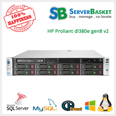 Buy Second Hand HP Proliant DL380e G8 Server India, Servers For Sale