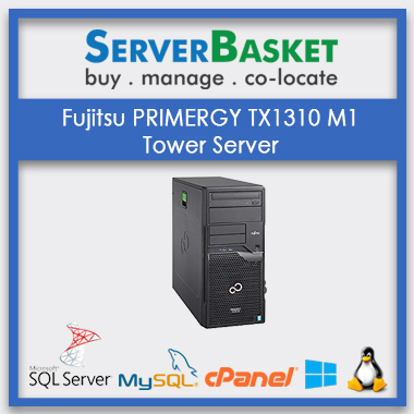 Buy Fujitsu PRIMERGY TX1310 M1 Tower Server At Lowest Price