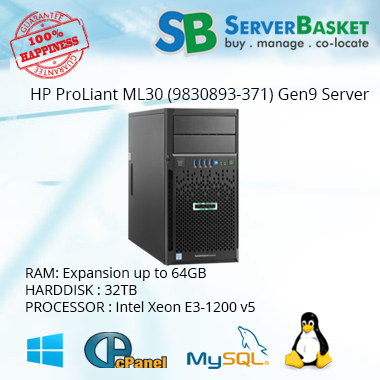 HP Proliant ML350 GEN 9 5u tower server for low price