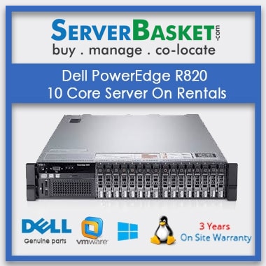 Dell PowerEdge r820 10 Core Server Rentals Online In India At Low Price