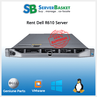 Dell Server Rental From Serverbasket | Rent Lease Dell R610 Server India
