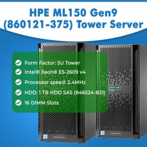 Buy HPE ML150 Gen9 (860121-375) tower server at low price India