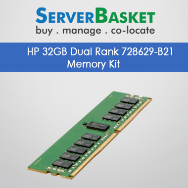 Buy HP 32GB Dual Rank (728629-B21) x4 DDR4-2133 Memory Kit India