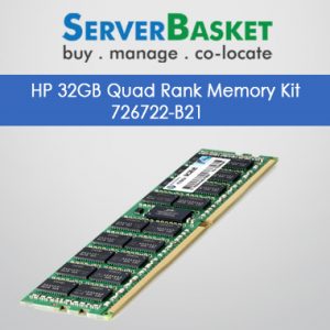 Buy HP 32GB Quad Rank x4 DDR4-2133 Memory Kit | 726722-B21 online