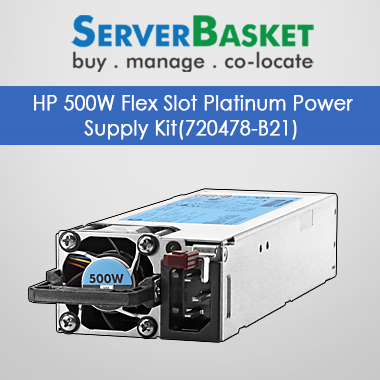 Buy HP 500W FS Platinum Hot Plug Power Supply Kit India | 720478-B21
