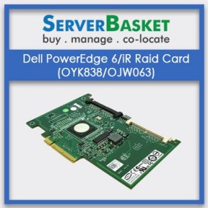 Buy Dell PERC 6/iR SAS/SATA RAID Card Online | 0YK838 / 0JW063 | For ...