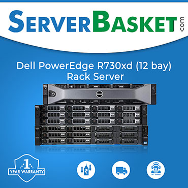 Buy Dell PowerEdge R730xd Rack Server (12 Bay) With Intel Xeon E5-2600 ...
