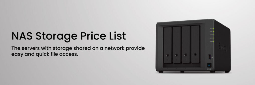 NAS Storage Price List in India at ServerBasket