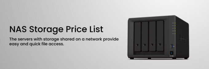 NAS Storage Price List in India at ServerBasket