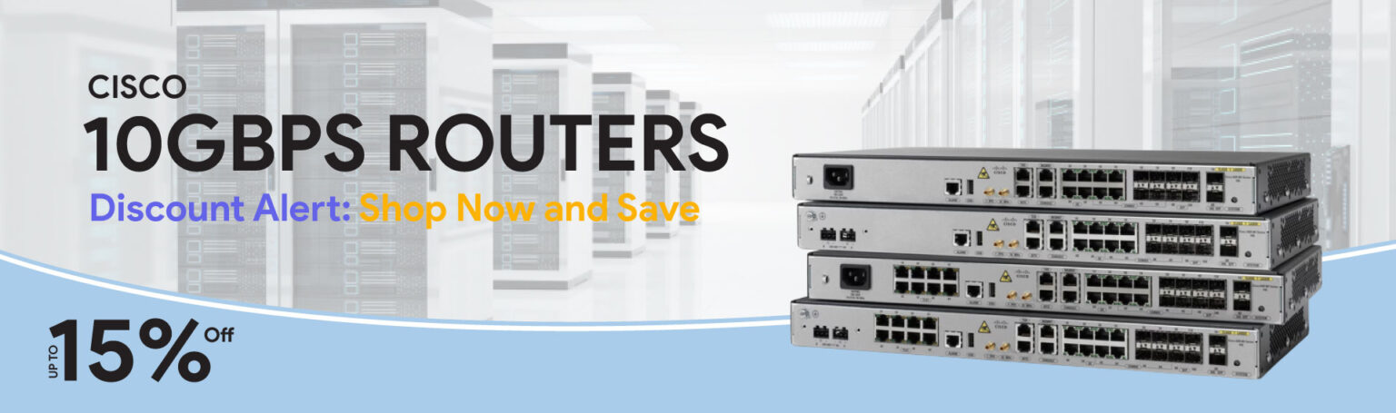 Cisco 10GBps Routers Online at Low Cost in India at ServerBasket