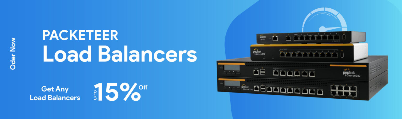 Buy Trusted Peplink Load Balancers Online India at ServerBasket