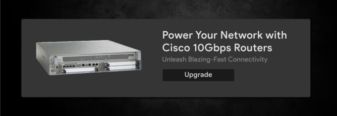 Cisco 10GBps Routers Online at Low Cost in India at ServerBasket
