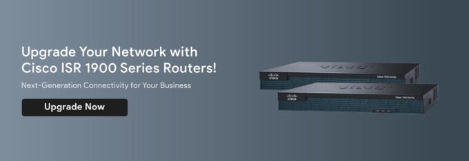 Buy Cisco ISR 1900 Series Routers Online in India