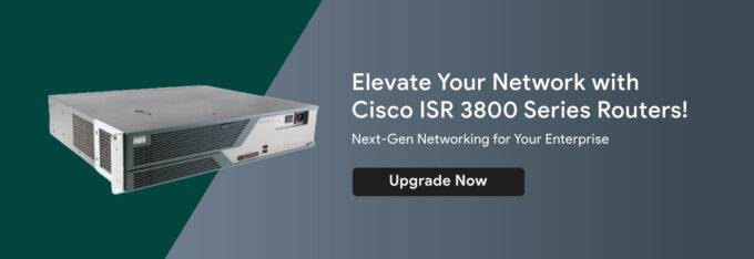 Buy Cisco ISR 3800 Series Routers in India - Reliable | Affordable