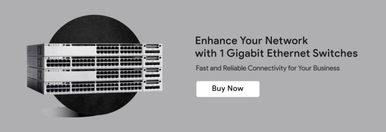 Buy 1GBPS Cisco, Juniper, HP, POE Gigabit Ethernet Switches Online