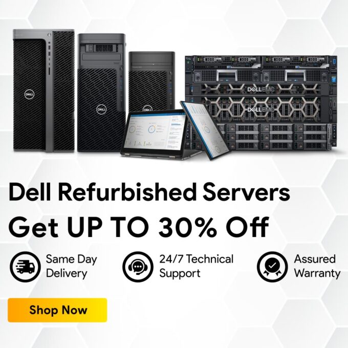Buy Refurbished Dell Servers online in India | 1 Yr Warranty