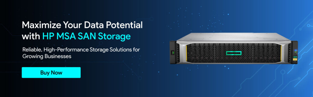 Buy HPE MSA SAN Storage Servers Online | Lowest Prices in India