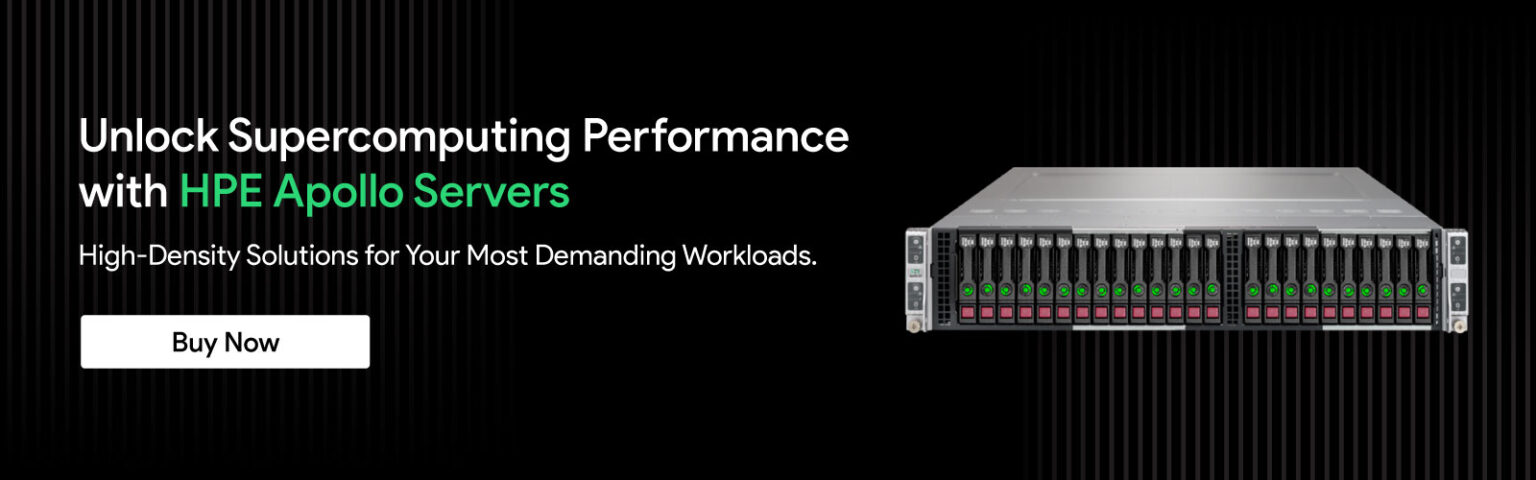 Buy 2U, 4U HPE Apollo Storage Servers Online | Lowest Prices in India